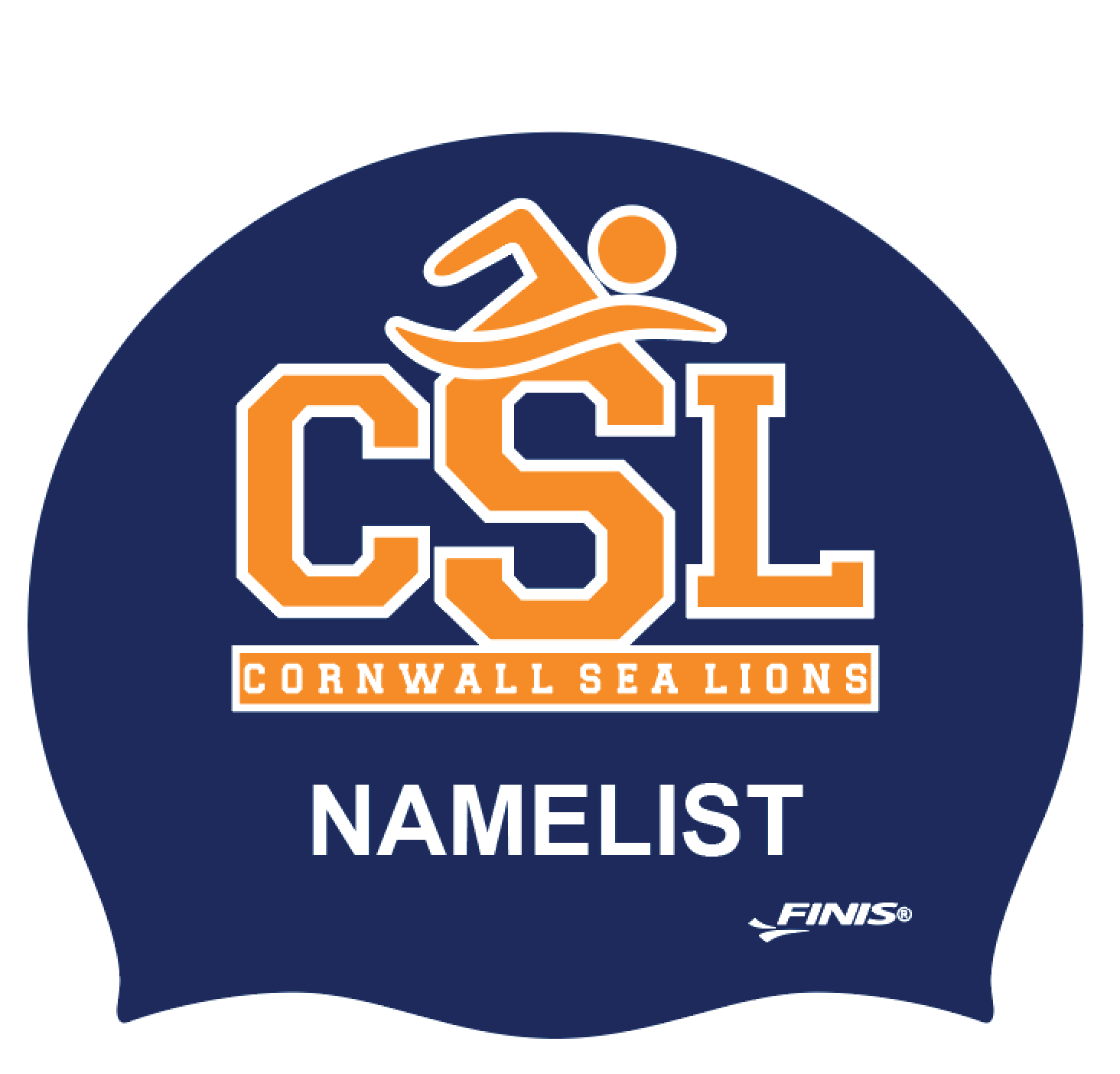 CSL Silicone Cap with Customized Name (Set of 2) – Delivered Through t ...